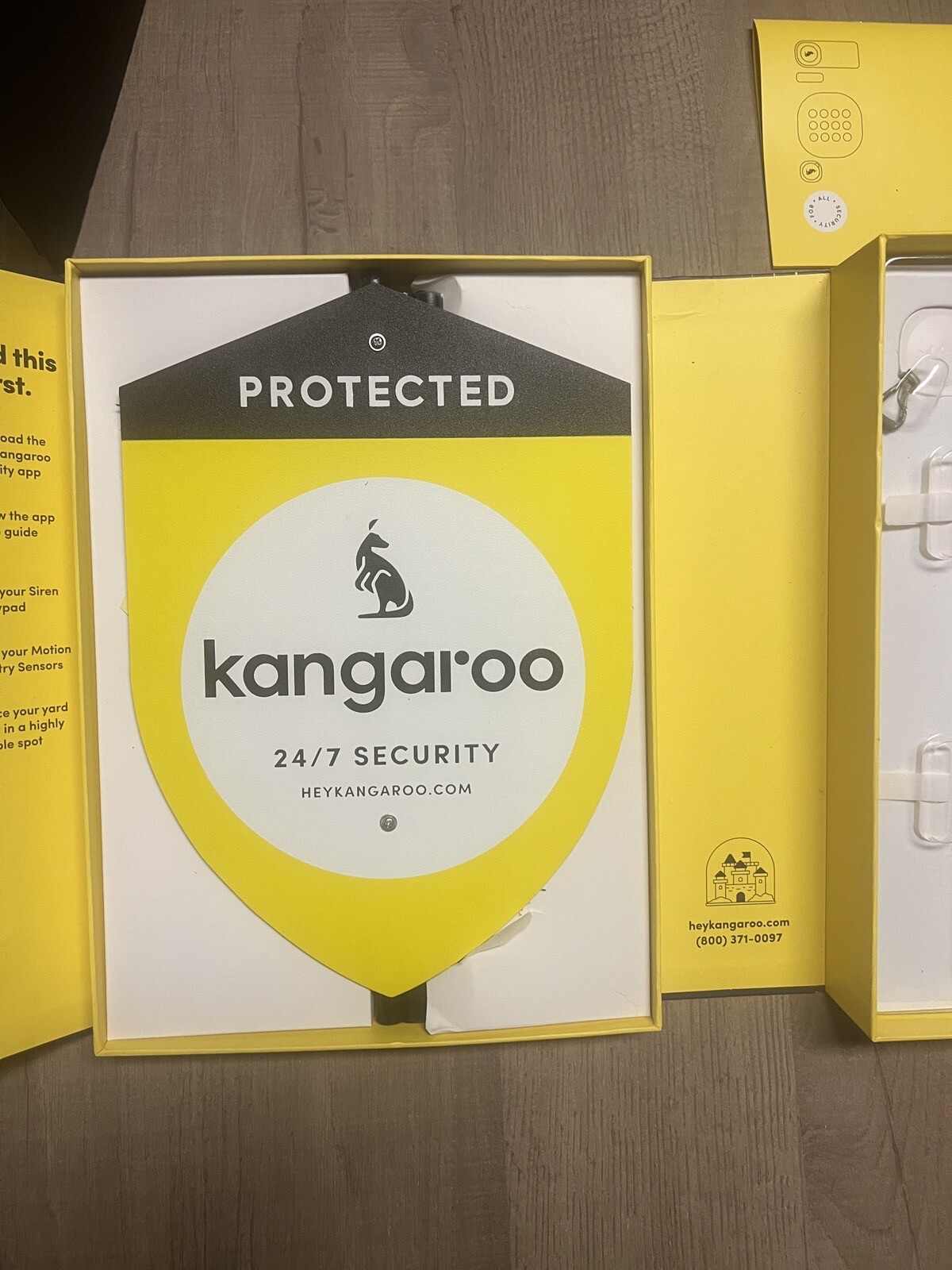 Kangaroo Wireless Security Alarm System- App Based , Hub Free Security ...