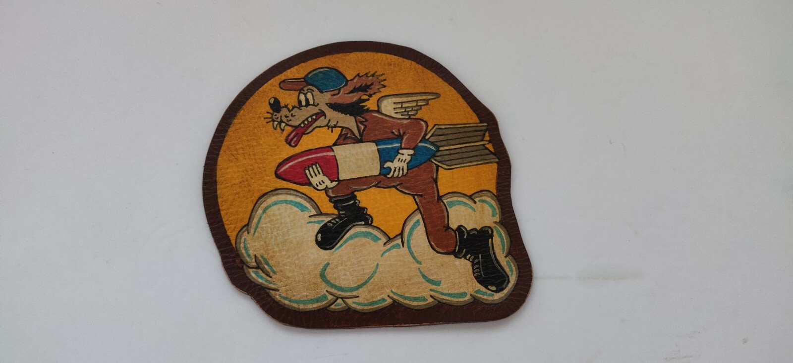 WW 2 385th Bomb Squadron Leather Jacket Patch | eBay