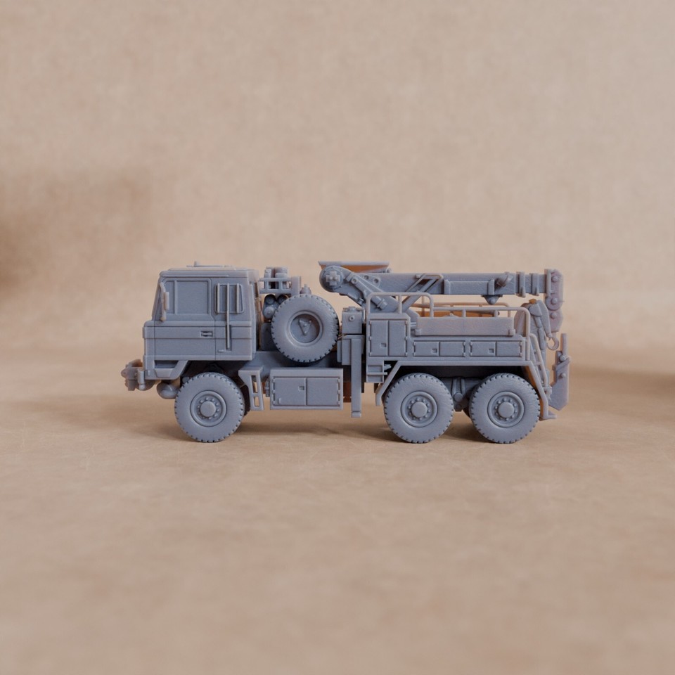 British Army FODEN Recovery truck 3D printed resin model various scales ...