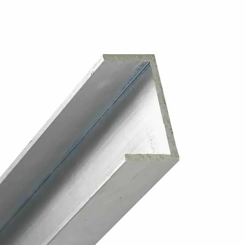 Aluminum Channel 1" Leg x 4" Base Width x 3-3/4" Inside x 1/8 Thick x 8 ...