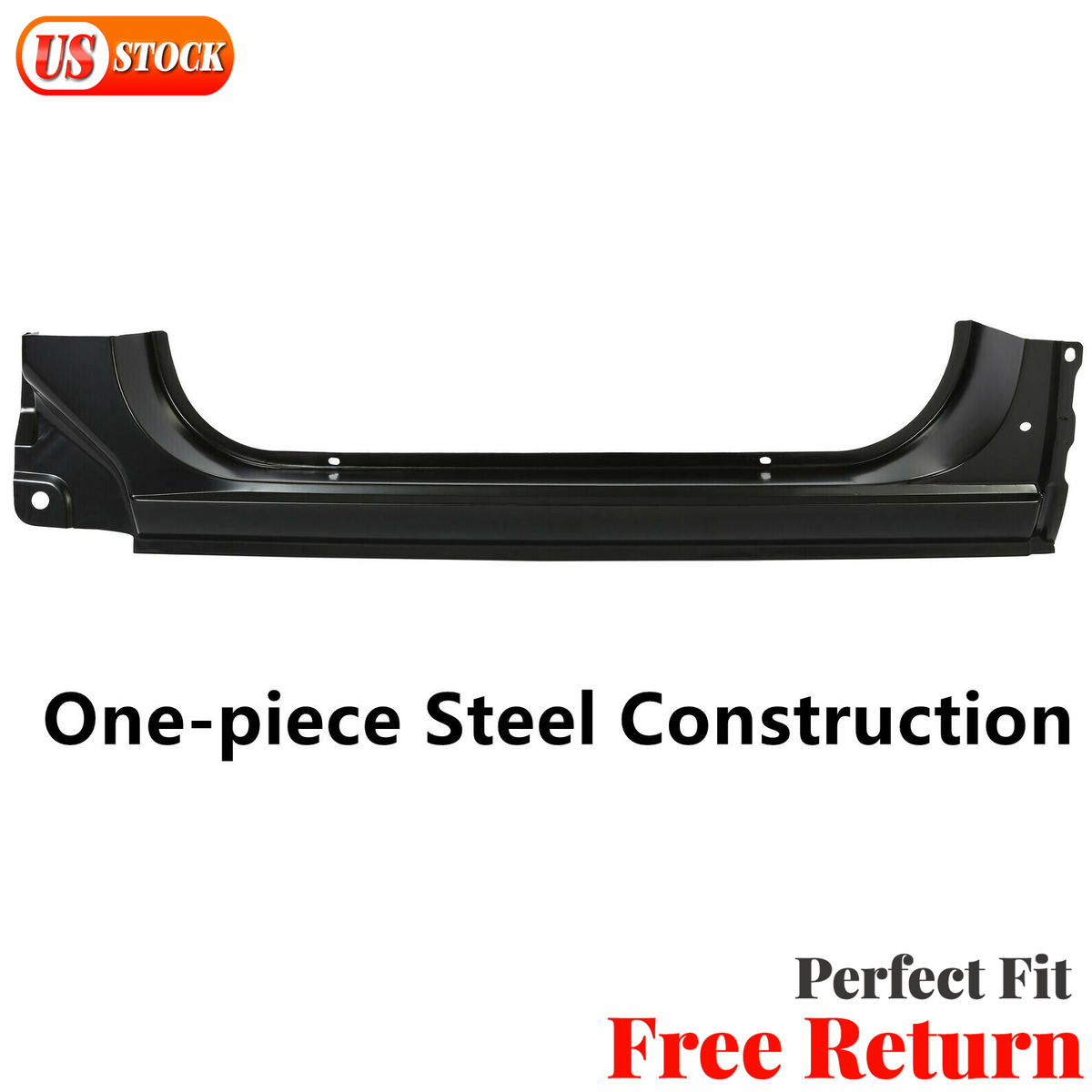 Chevy/GMC Truck Outer Rocker Panel - Left Side (Fits 1973-87 Pickups ...