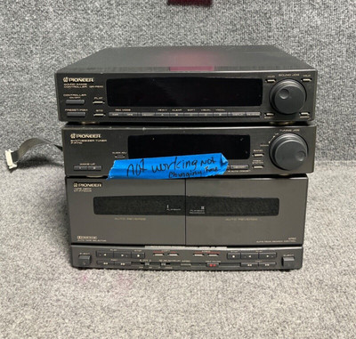 Pioneer Sound Image System/Tuner/Tape Deck Stereo Stack System CT ...