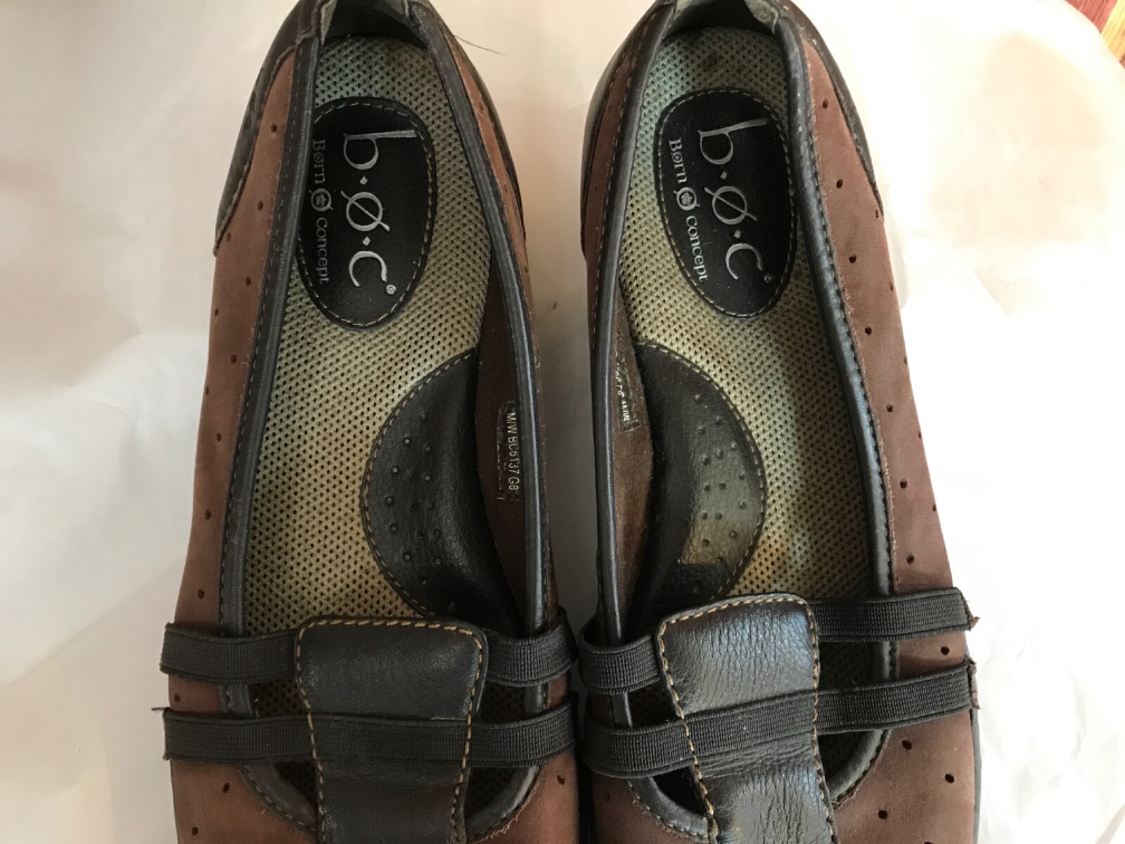 Boc Born Concept shoes leather Mary Jane womens 8 br… - Gem