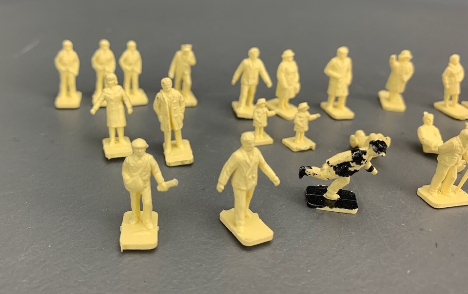 28X HO Scale Passengers/Travelers and Cowboy Figures, unpainted HO3255 ...