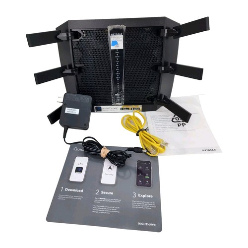 Netgear Nighthawk X6 R8000 AC3200 Tri-Band Wifi Router | eBay