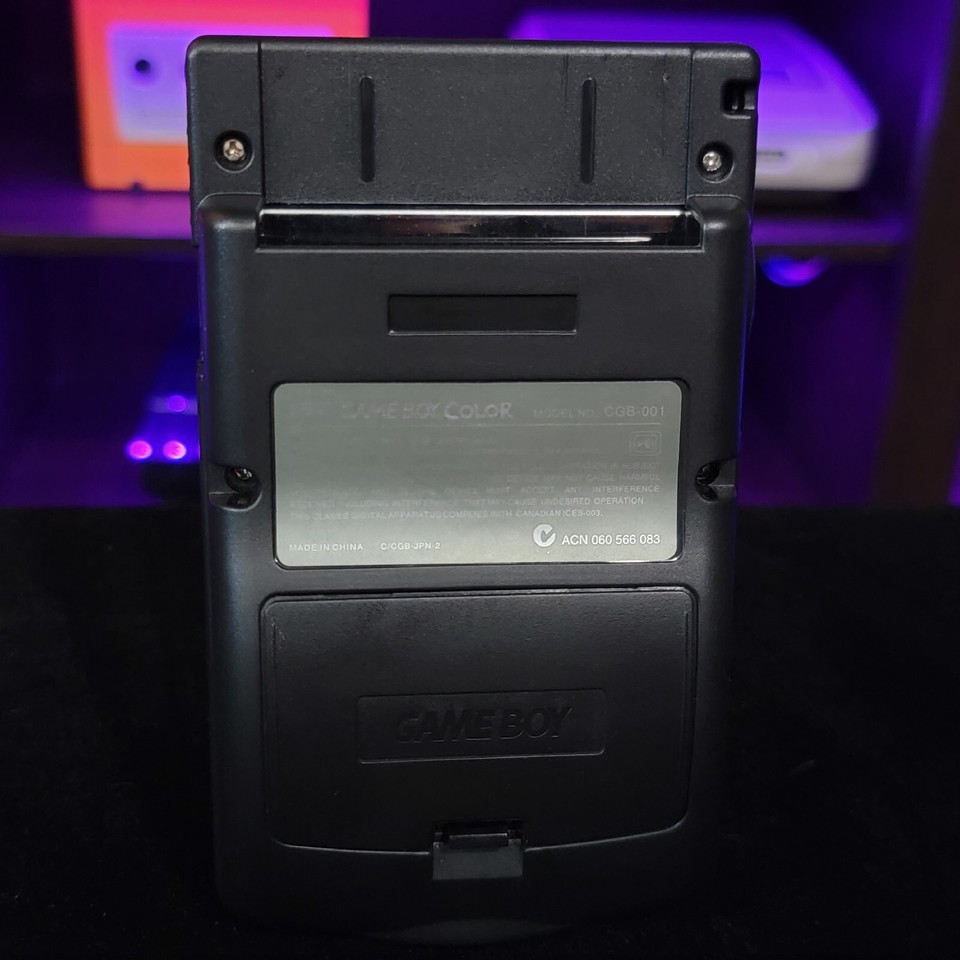Black Gameboy Color IPS Console Backlit LCD Screen GBC Game Boy | eBay