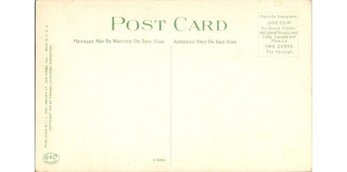1915 San Diego Panama-California Expo Farm View Postcard - I. Leno ...