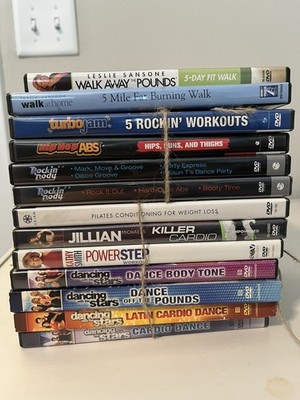 Workout DVDs Lot of 13 | BeachBody Dance Jillian Michaels | eBay