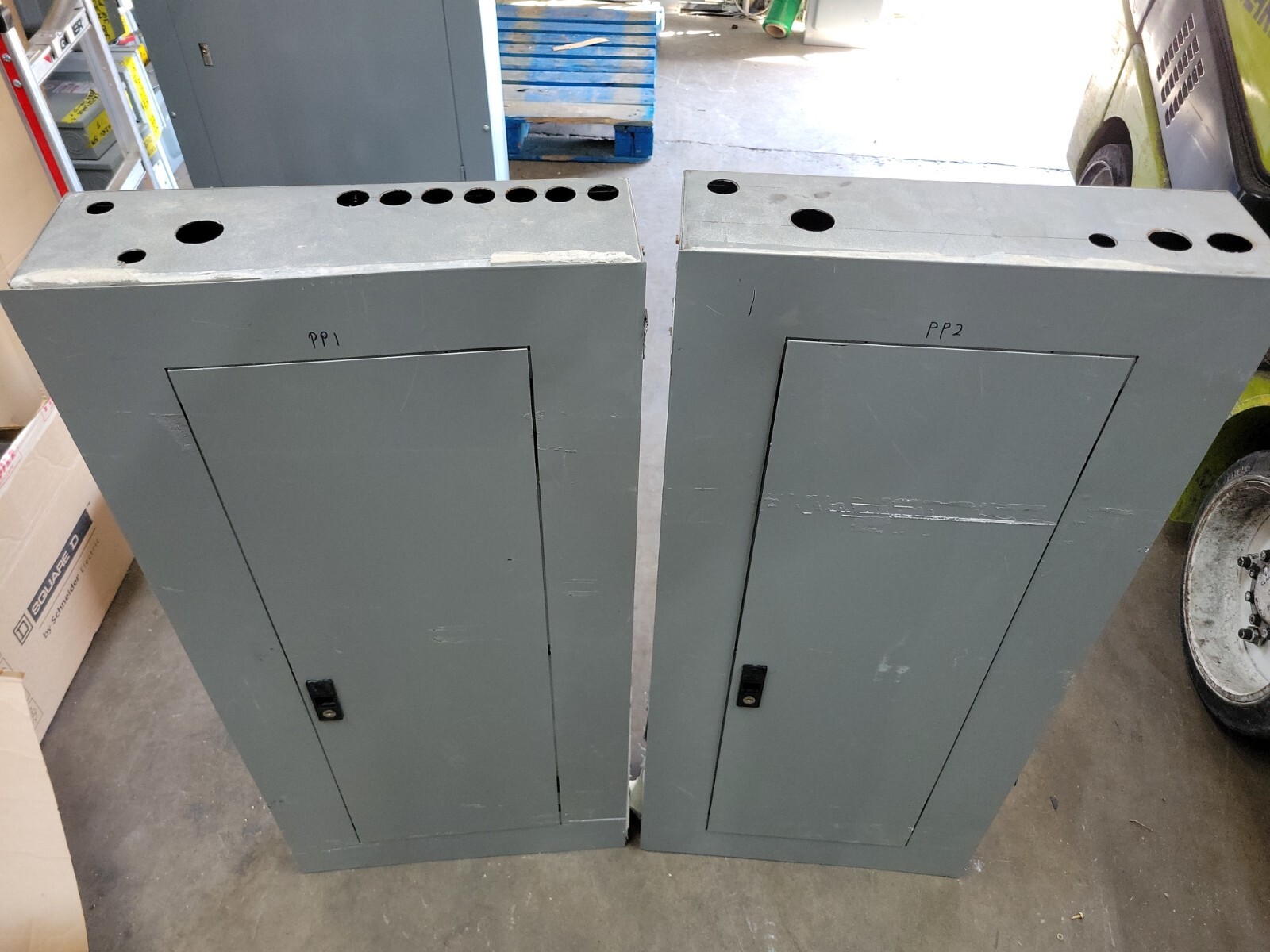 1- GE AQF3422AB A Series II Panelboard 225A MCB 208Y/120V 3PH 4W 42 ...