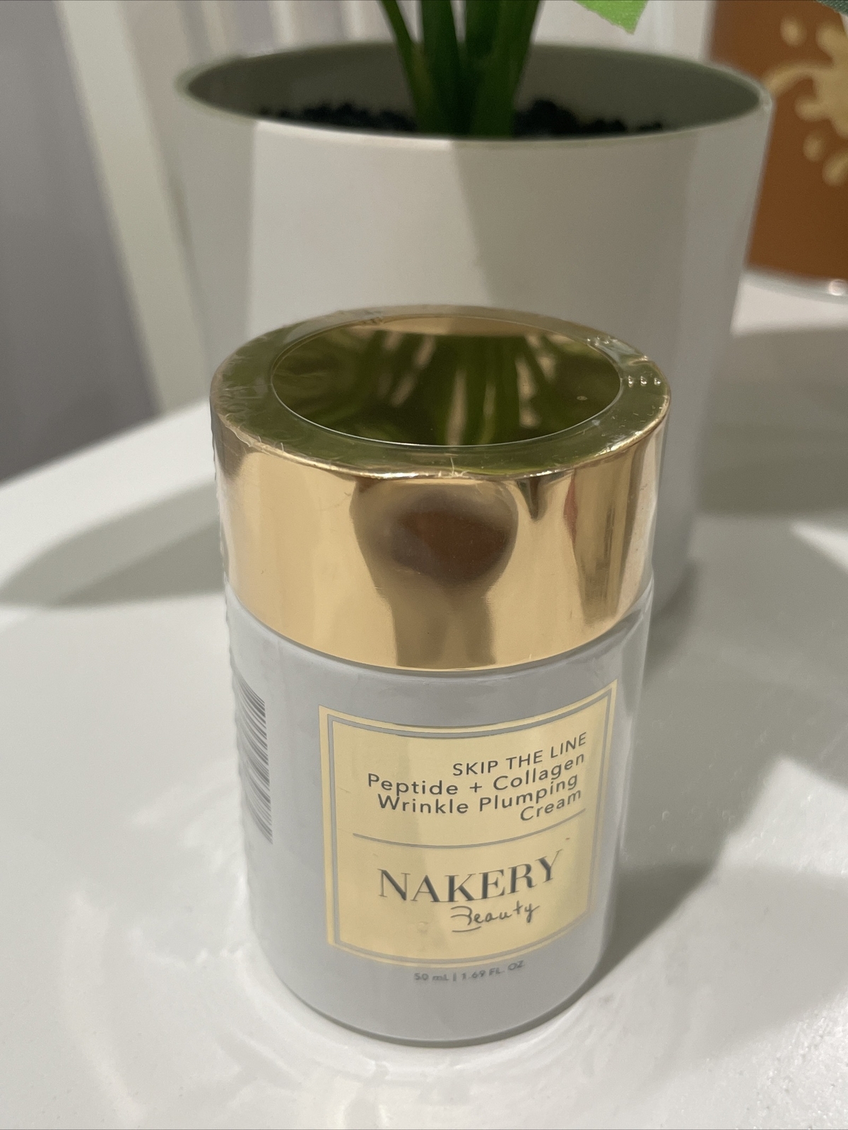 Nakery Beauty Skip the Line Peptide + Collagen Anti-Aging Cream 1.69 oz ...