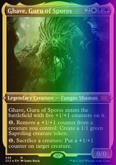 MTG Ghave, Guru of Spores (498/686) Double Masters 2022 LP FOIL | eBay
