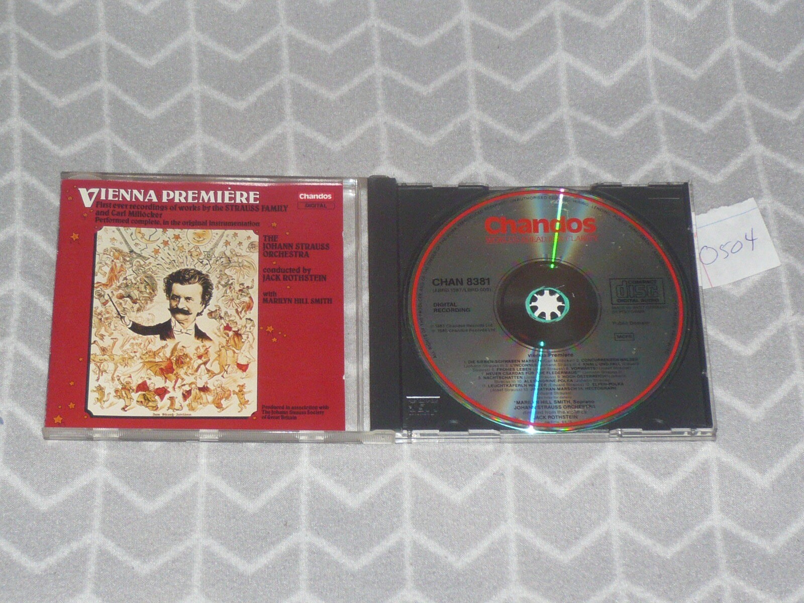 Vienna Premiere CD / Strauss Family / Waltzes / Jack Rothstein ...