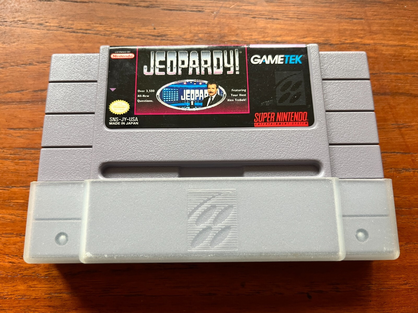 Jeopardy (SNES, 1992) Authentic, Tested, Good Cond., Fast Shipping ...