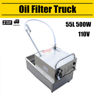 Fryers - Oil Filtration System
