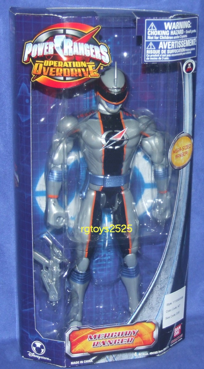 Power Rangers Operation Overdrive Mercury Ranger Toys