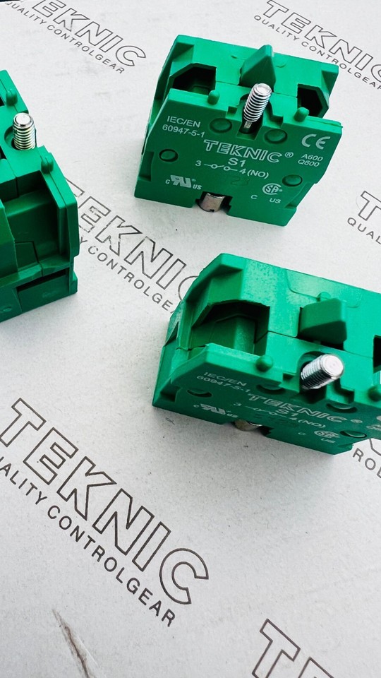 Teknic S1 Push Button Contact Block Units NO BLOCK PUSH BUTTON BLOCK | eBay