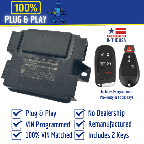 2015 RAM 1500-5500 RF Hub Module Part# 68234886AE w/ programmed keys | eBay