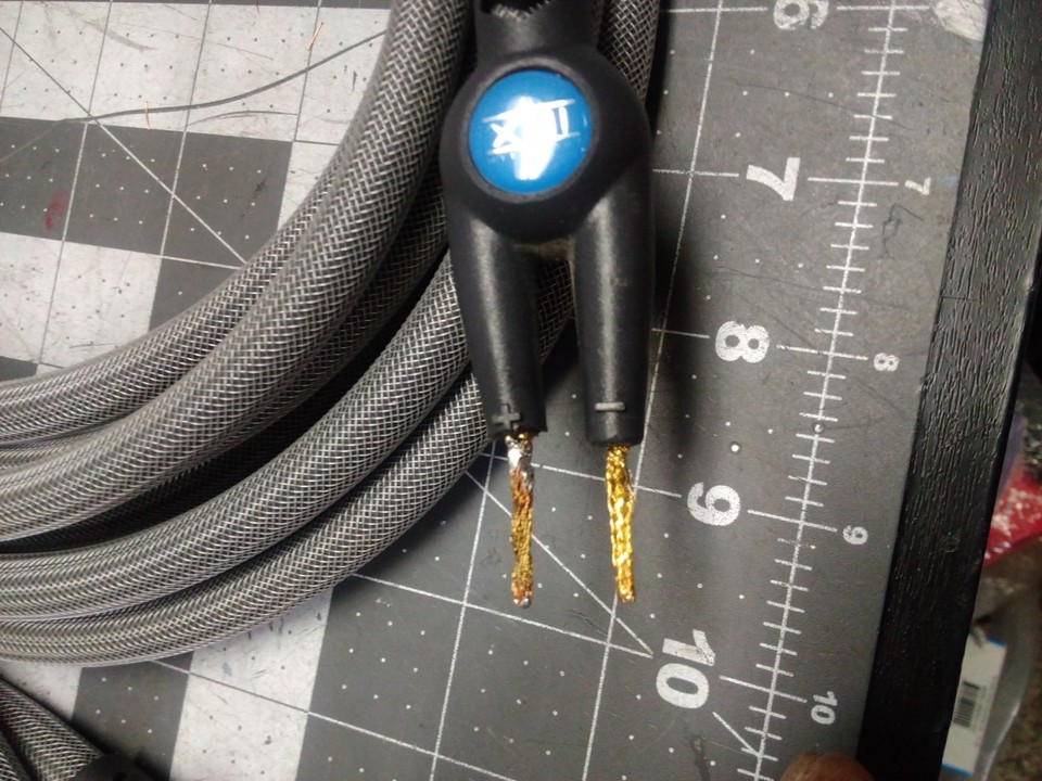 Monster Cable THX 1000 Flex Pin Speaker Cable Pair. 2 x 15ft Cables ...