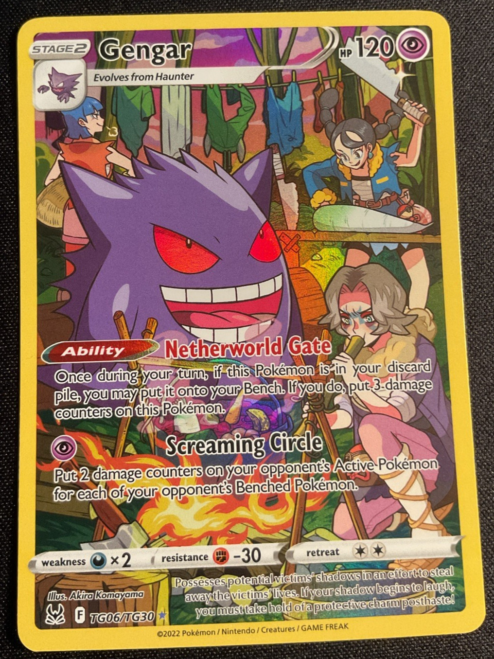 Gengar 2022 Sword & Shield: Lost Origin #TG06/TG30 Trainer Gallery ...