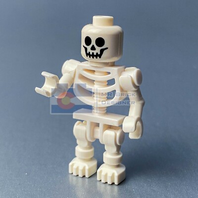 NEW LEGO SKELETON Halloween Minifig Minifigure Figure Pirate Castle ...