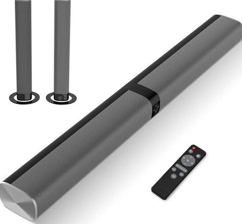 Sound Bar for Smart TV, 60W Soundbar for TV, Wired & Bluetooth ...