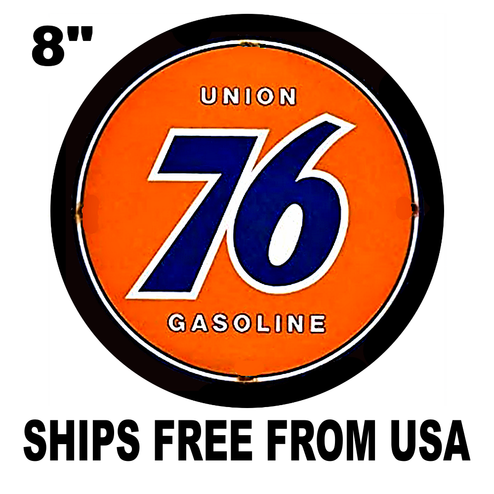 UNION 76 Sign Sticker Decal GAS MOTOR OIL DECAL Vintage Replica | eBay