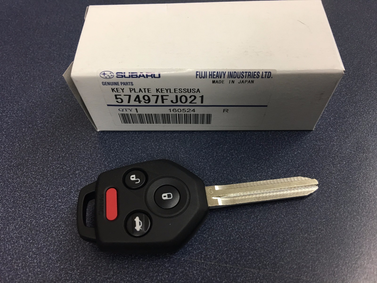 2012-2015 GENUINE SUBARU REMOTE KEY FORESTER CROSSTREK IMPREZA WRX ...