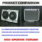 Aluminum Radiator 2370 Spawon For Chevy GMC Silverado Tahoe Escalade 34 ...