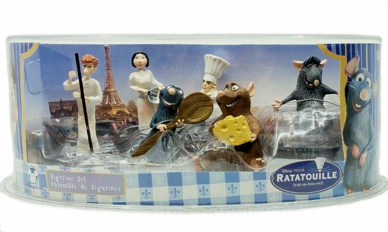 Disney Exclusive Ratatouille Figurine Set Colette Skinner Linguini ...