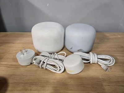 Google Nest WiFi Mesh AC2200 Router H2D and Extender Access Point H2E ...