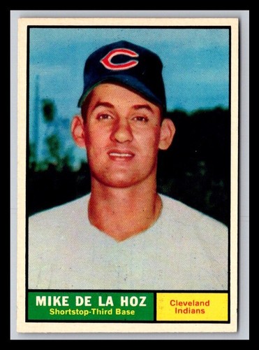 1961 Topps #191 Mike de la Hoz EX or Better | eBay