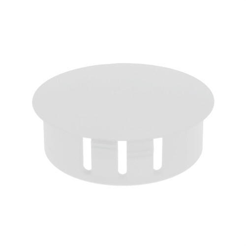 10 Pack White Blanking Plugs 45mm, 3.2mm Panel Thickness, Finish Plug ...
