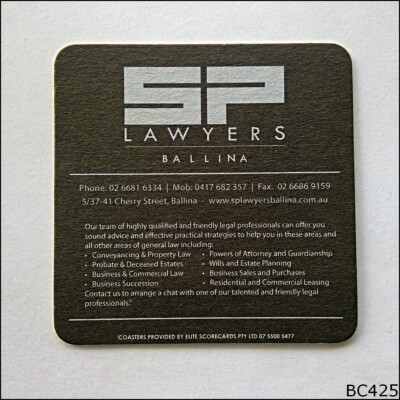 SP Lawyers Ballina Coaster (B) (B425) | eBay Australia