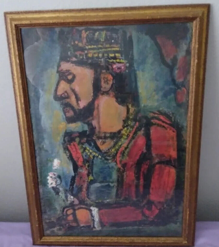 The Old King by Georges Rouault 18.5" x 25" Framed Wall Art | eBay