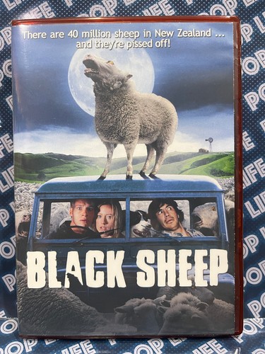 Black Sheep (DVD, 2006) Custom Cover with Movie, Unrated, Blood Red ...