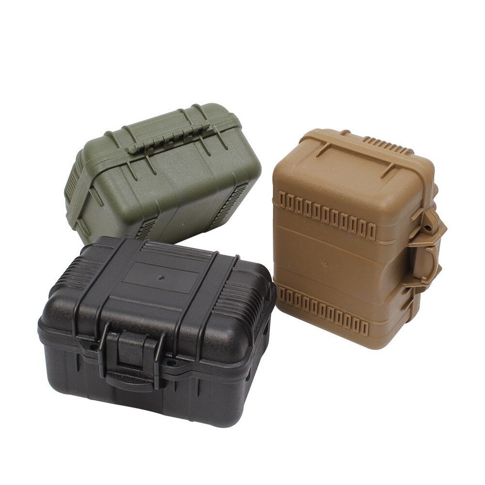 Plastic Small Tool box Waterproof Storage Boxes For Mechanics Suitcase ...
