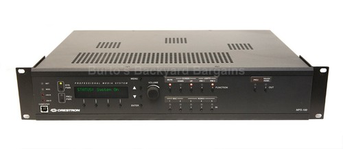 Crestron MPS-100 Professional Multimedia Presentation System Control ...