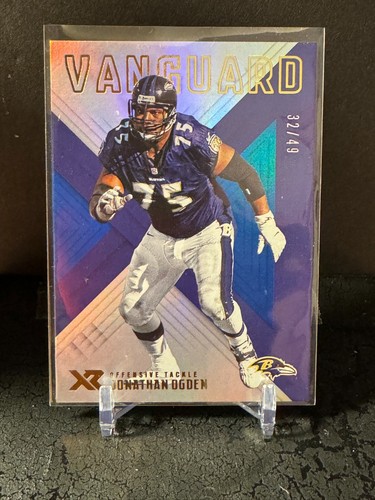 2018 XR Football Jonathan Ogden Card #V14 #32/49 | eBay