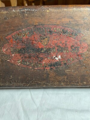 Goodell-Pratt Home Companion Tool Kit - Orig. Box w/ Decal- As Found | eBay