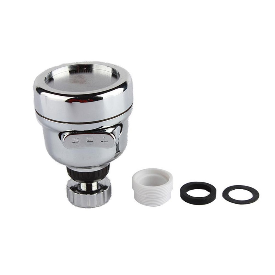 Movable Kitchen Sink Tap Spray Head, 360° Rotatable Anti-Splash Faucet ...