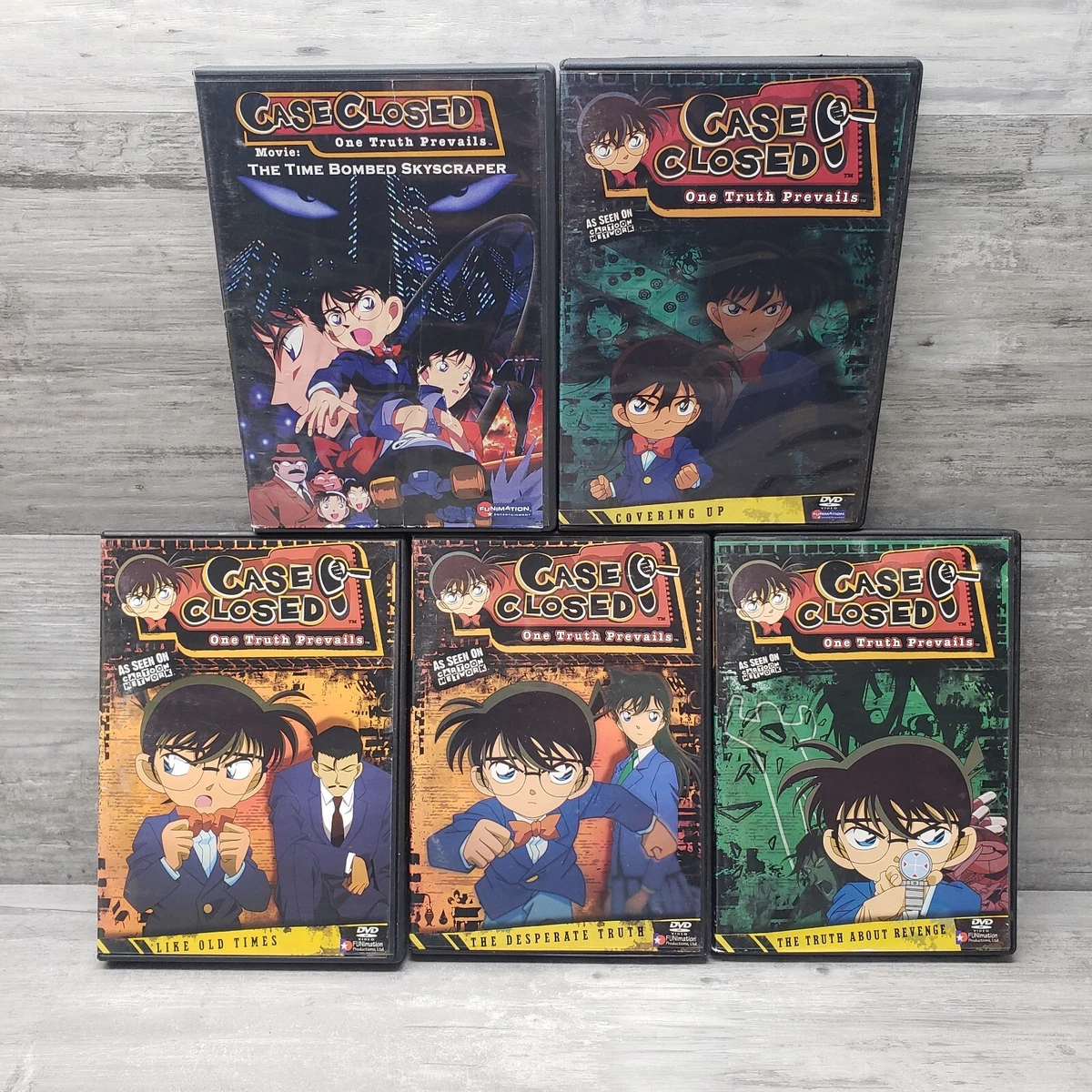 Funimation Case Closed Dvd Cover