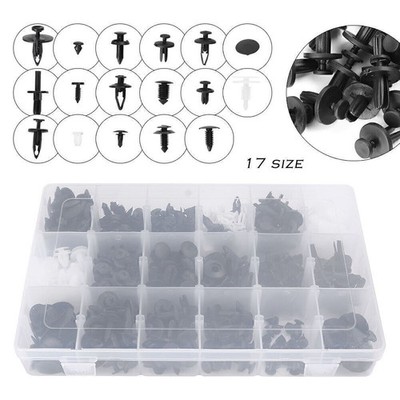 415pcs Car Body Plastic Push Pin Clips Fender Bumper Fasteners Rivet ...