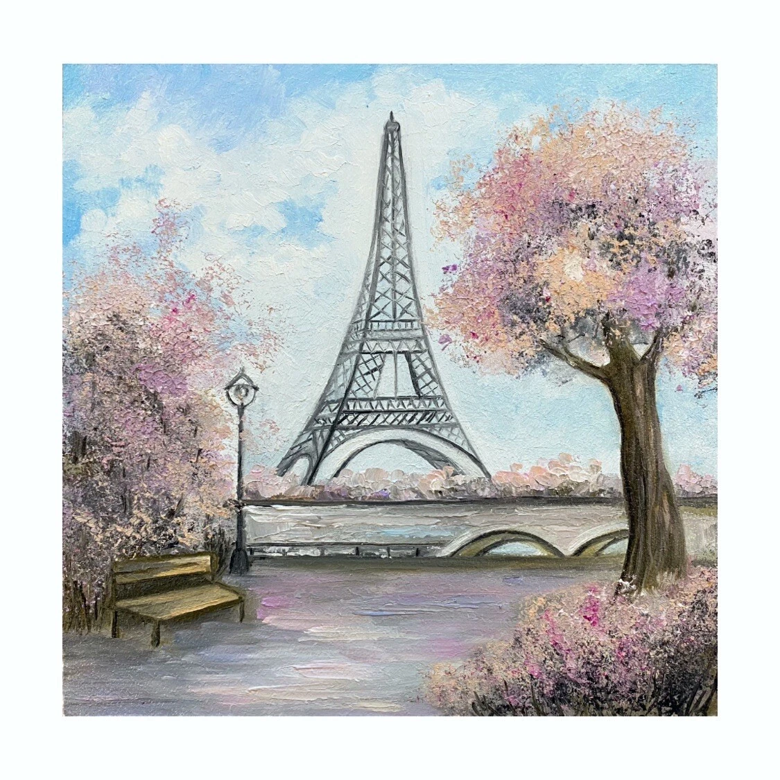 Paris Painting Eiffel Tower