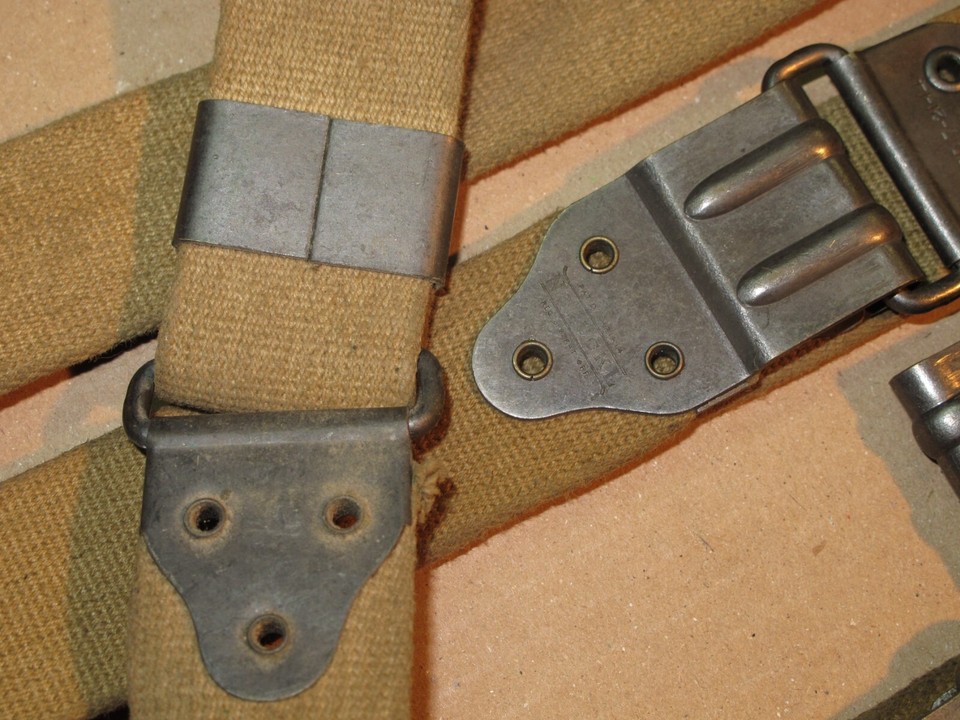 US WW1 M1917 Enfield Springfield 1903 Kerr Nobckl Sling Trench ...