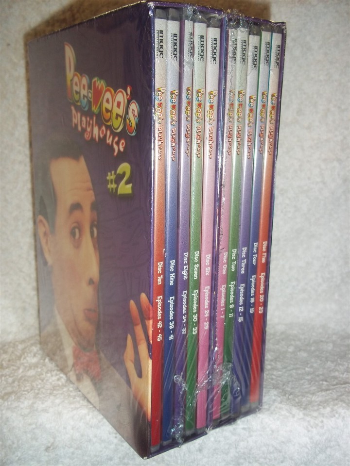 Pee-Wees Playhouse Complete Series (DVD, 2023, 10-Disc) Paul Reubens ...
