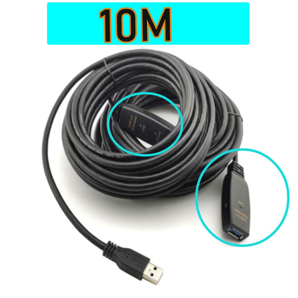 Active USB 3.0 Verlängerungskabel 5M 10M 15M 20M Extender mit Booster ...