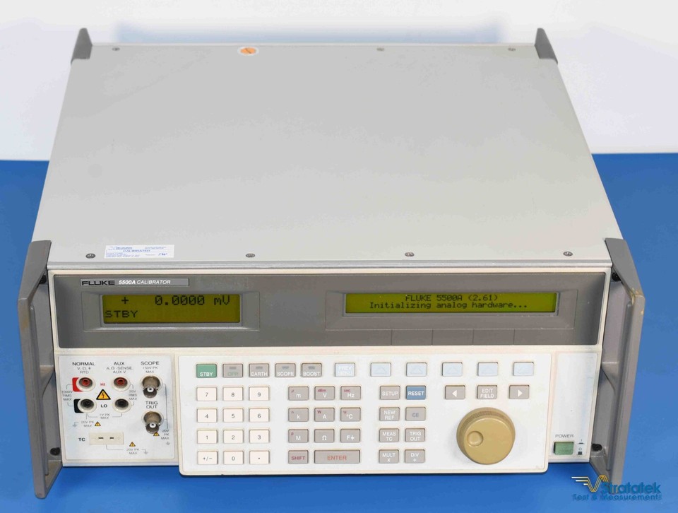 Fluke 5500A-SC600 Multifunction Calibrator Scope Option 600MHz | eBay