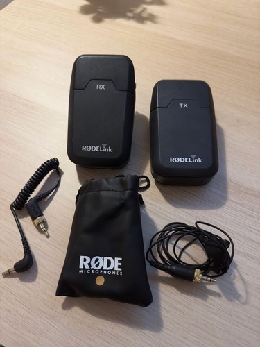 RODE LINK WIRELESS LAVALIER MICROPHONE FILMMAKER KIT - RODE LAV MIC | eBay