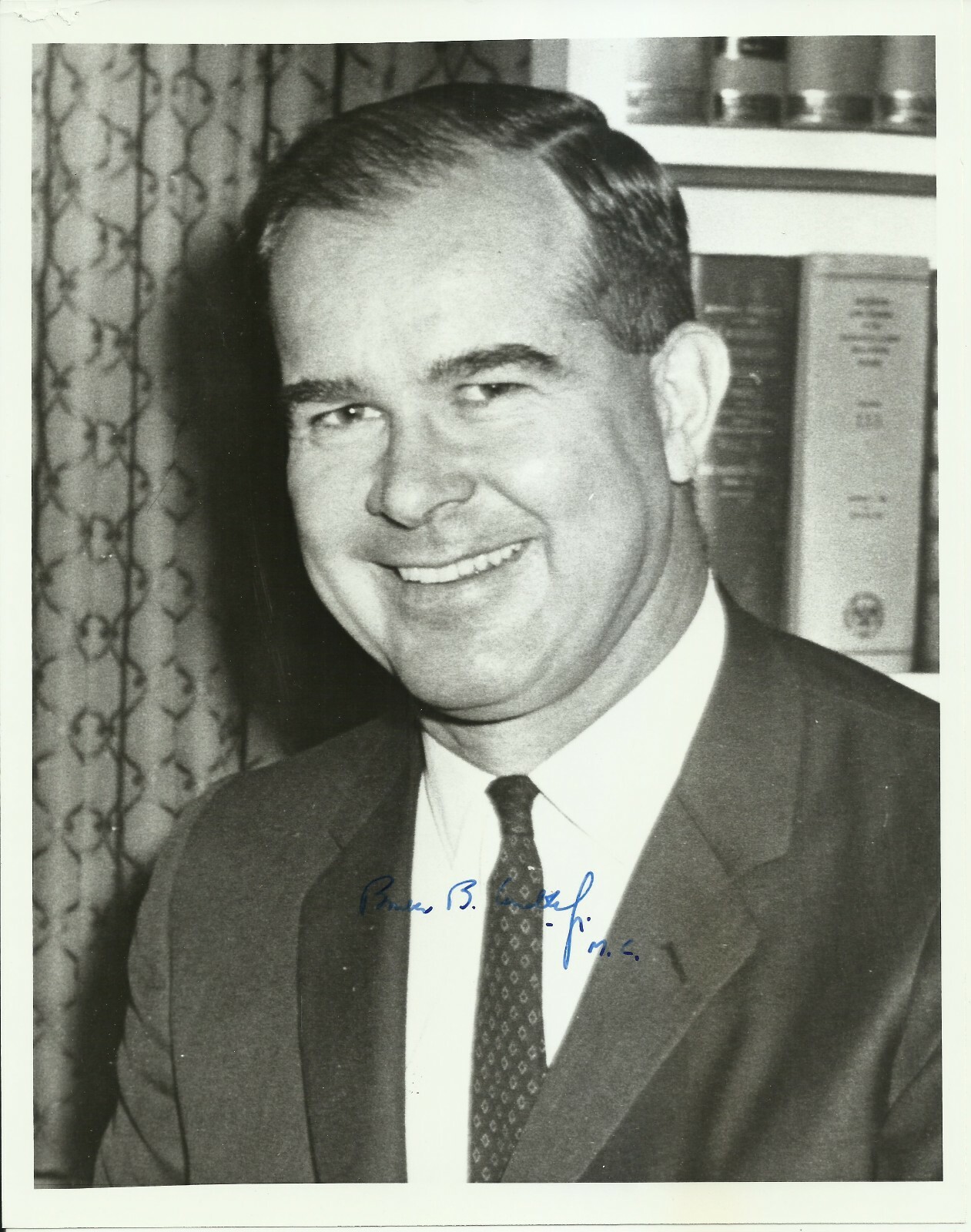 Barber Conable - U.S. Representative Original Autograph 8x10 Signed ...