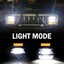 CREE 5X7" 7x6" LED Projector Headlight Hi-Lo Bean For Jeep Cherokee XJ ...